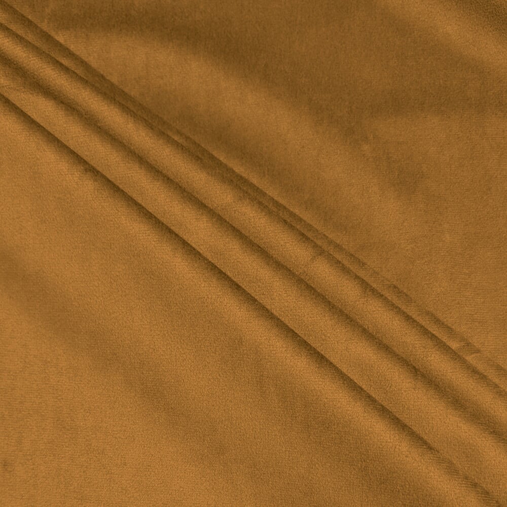 Gold Super Velvet fabric, fabric for cushions, upholstery and interior ...